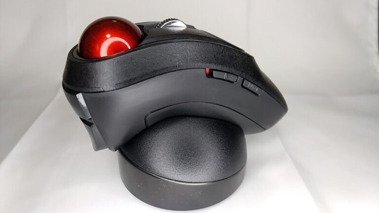 ELECOM M-RT1BRXBK (Relacon TRACKBALL)マウスのレビュー！使ってみた感想は「無線方式ハンディタイプトラック ...