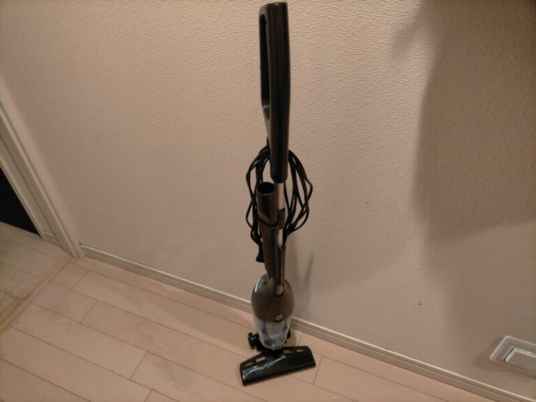 ツインバード TC-E152サイクロンスティック型クリーナーのレビュー！使ってみた感想は「実はコレ2WAYなの」と感じた
