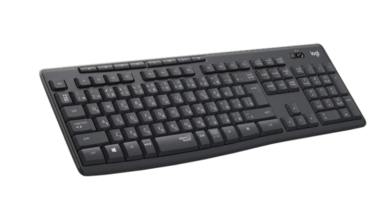 『ロジクール K295GP ワイヤレスキーボード』のレビュー！使ってみた感想は「タイピング時の静音性に大変優れている」と感じた